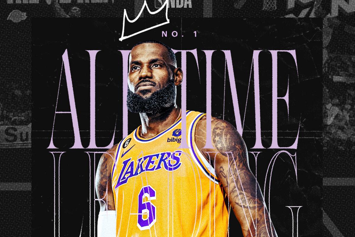 ¡El Rey! LeBron se convirtió en el máximo anotador de la historia de la ...