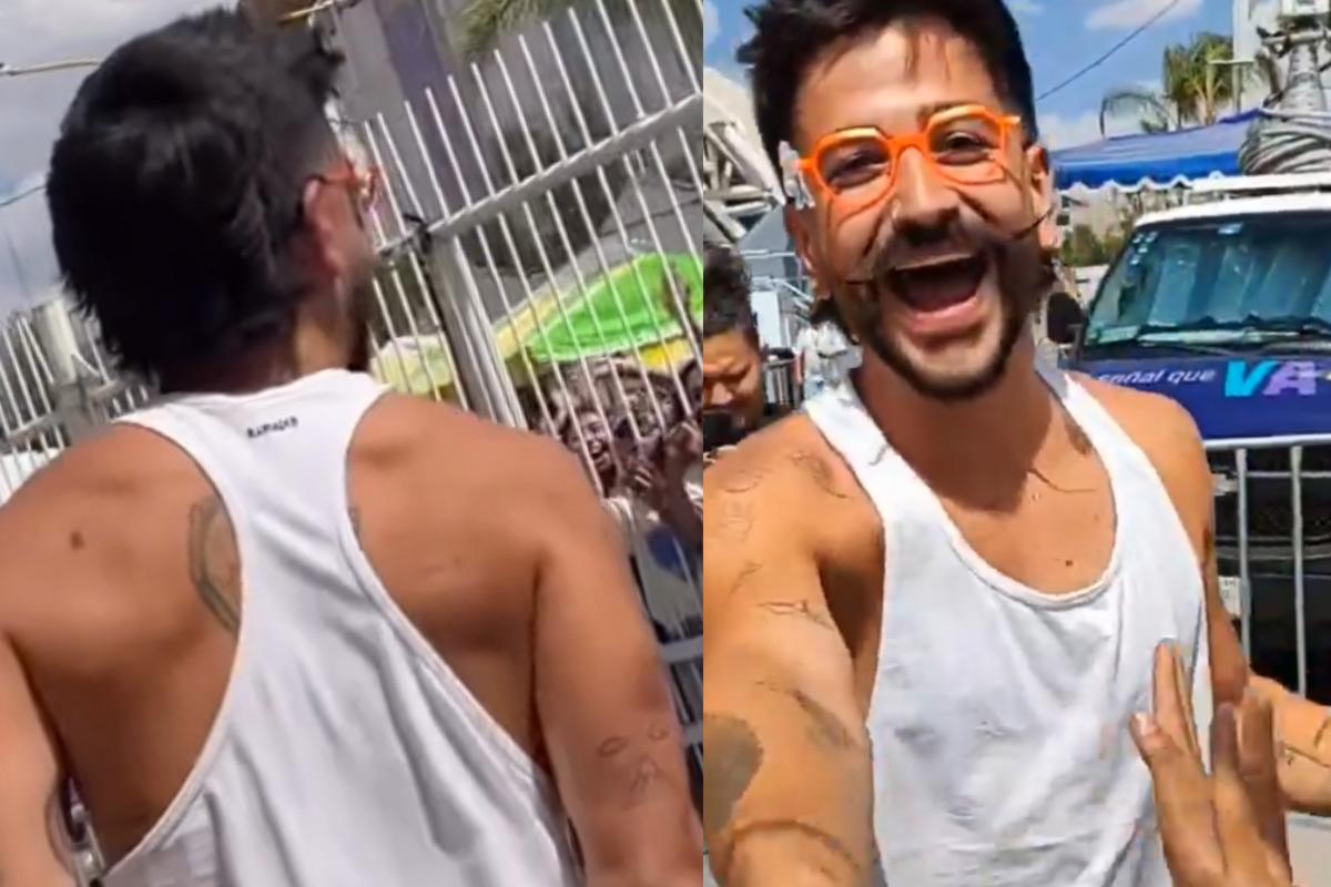 Camilo convivió con fans que esperan acceder a su show en la FNSM | BI ...