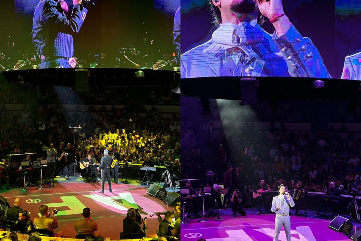 Alex y Alejandro Fernández estuvieron juntos por primera vez en la FNSM ...