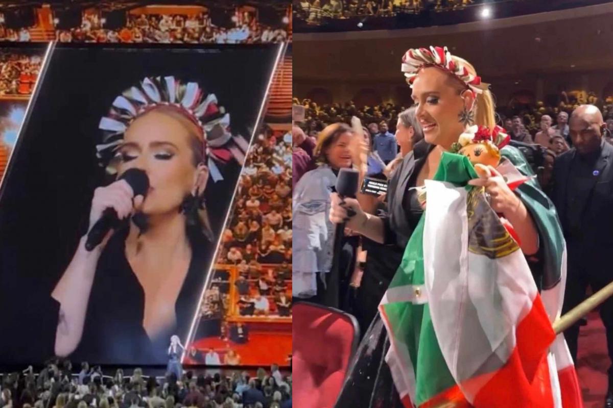 Adele celebra la Independencia de México en su show de Las Vegas | BI ...