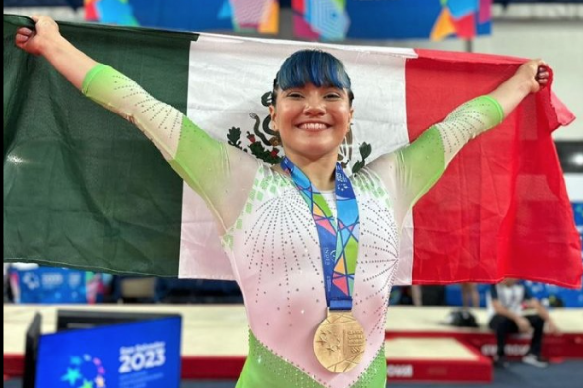 ¡Orgullo mexicano! Alexa Moreno conquista el oro en Copa Mundial de ...