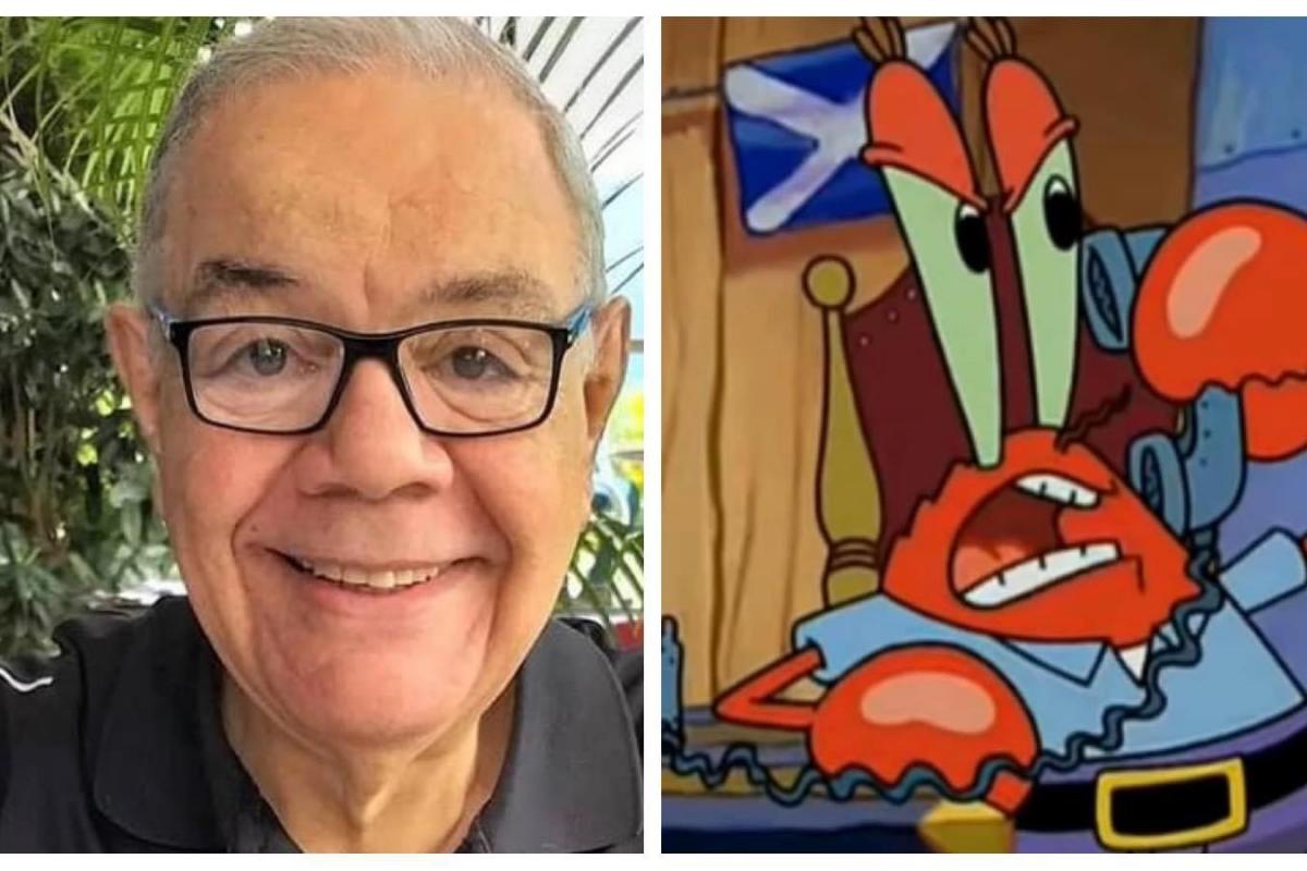 Murió Luis Pérez Pons Actor Que Dio Voz A Don Cangrejo En Bob Esponja Bi Noticias