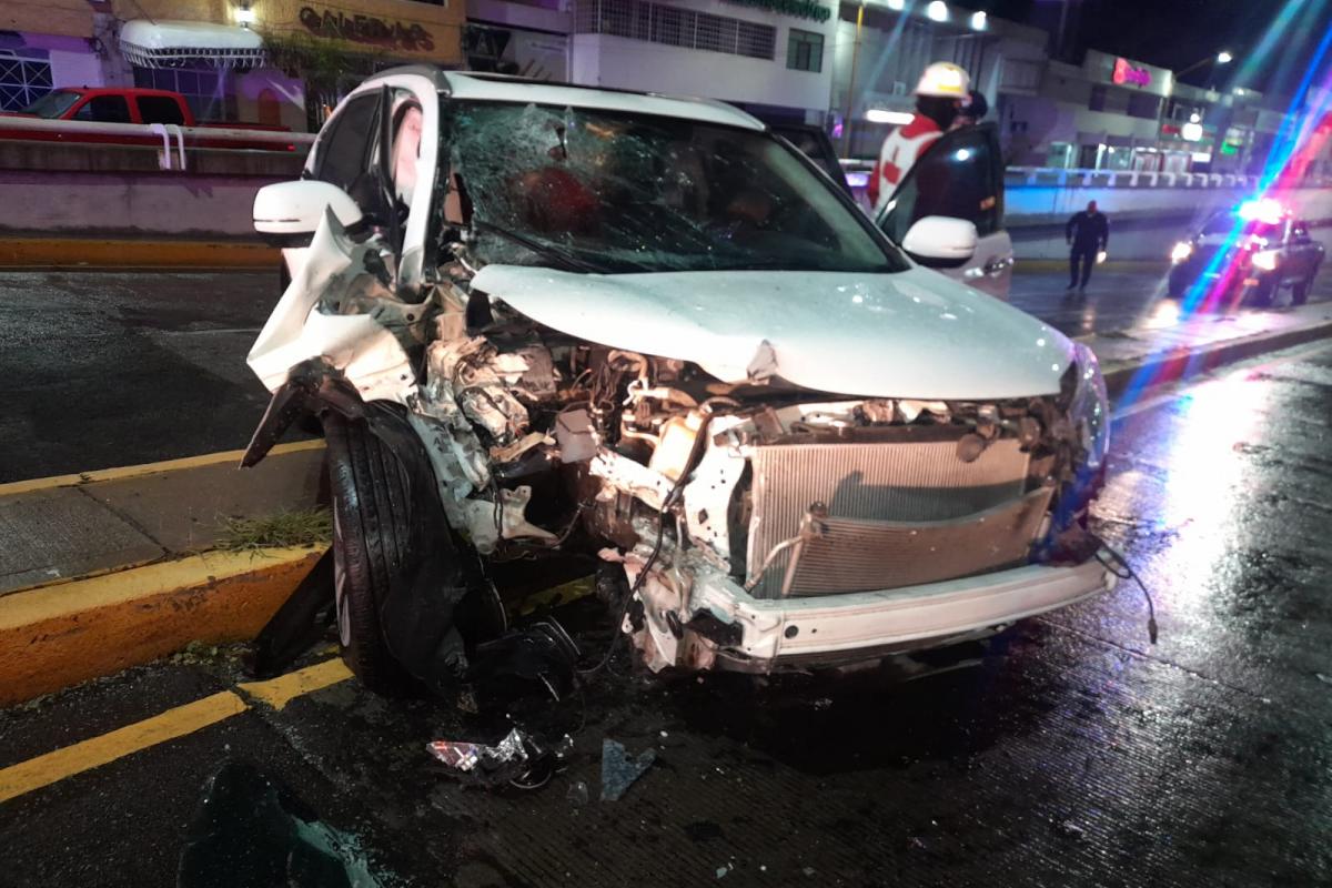 Borracho protagoniza aparatoso accidente y una persona resulta ...