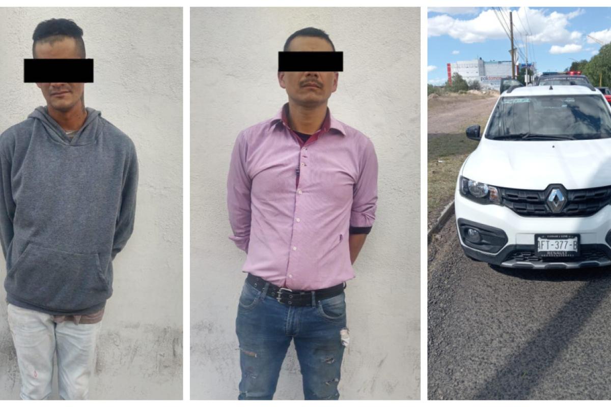 Detienen a dos en un auto robado | BI Noticias