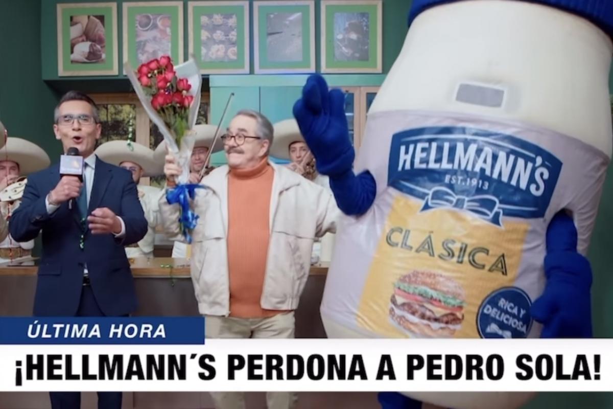 Famosa mayonesa perdona a Pedro Sola tras confundir la marca en una ...
