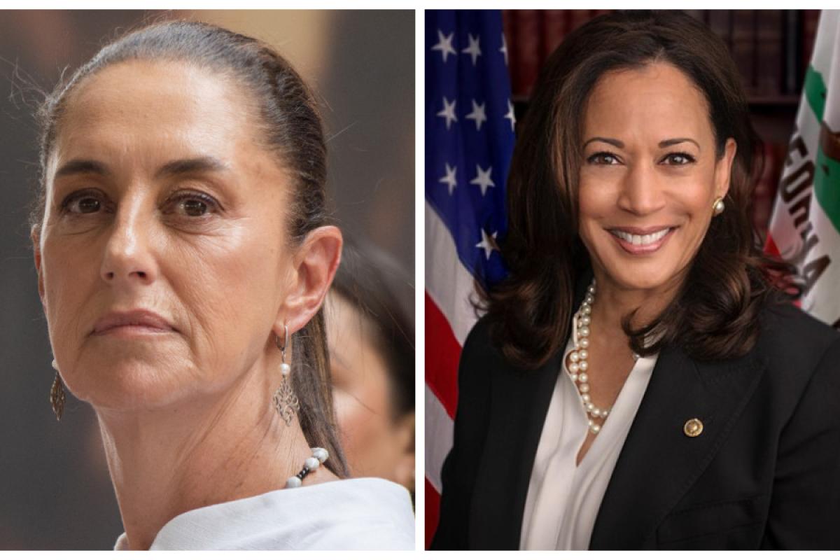 Dialoga Sheinbaum con Kamala Harris sobre migración y energías limpias ...
