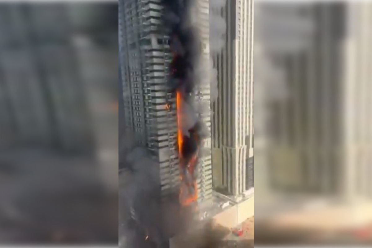 [VIDEO] Incendio consume rascacielos de lujo en Dubái: más de 700 ...