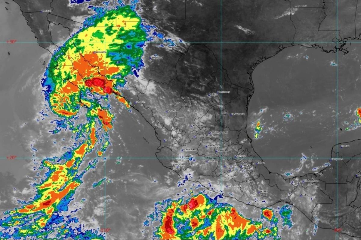 Tormenta tropical Lorena afecta el noroeste de México tras degradarse ...