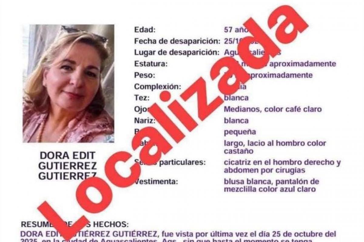 Localizan con vida a Dora Edith y confirman "secuestro virtual" en ...