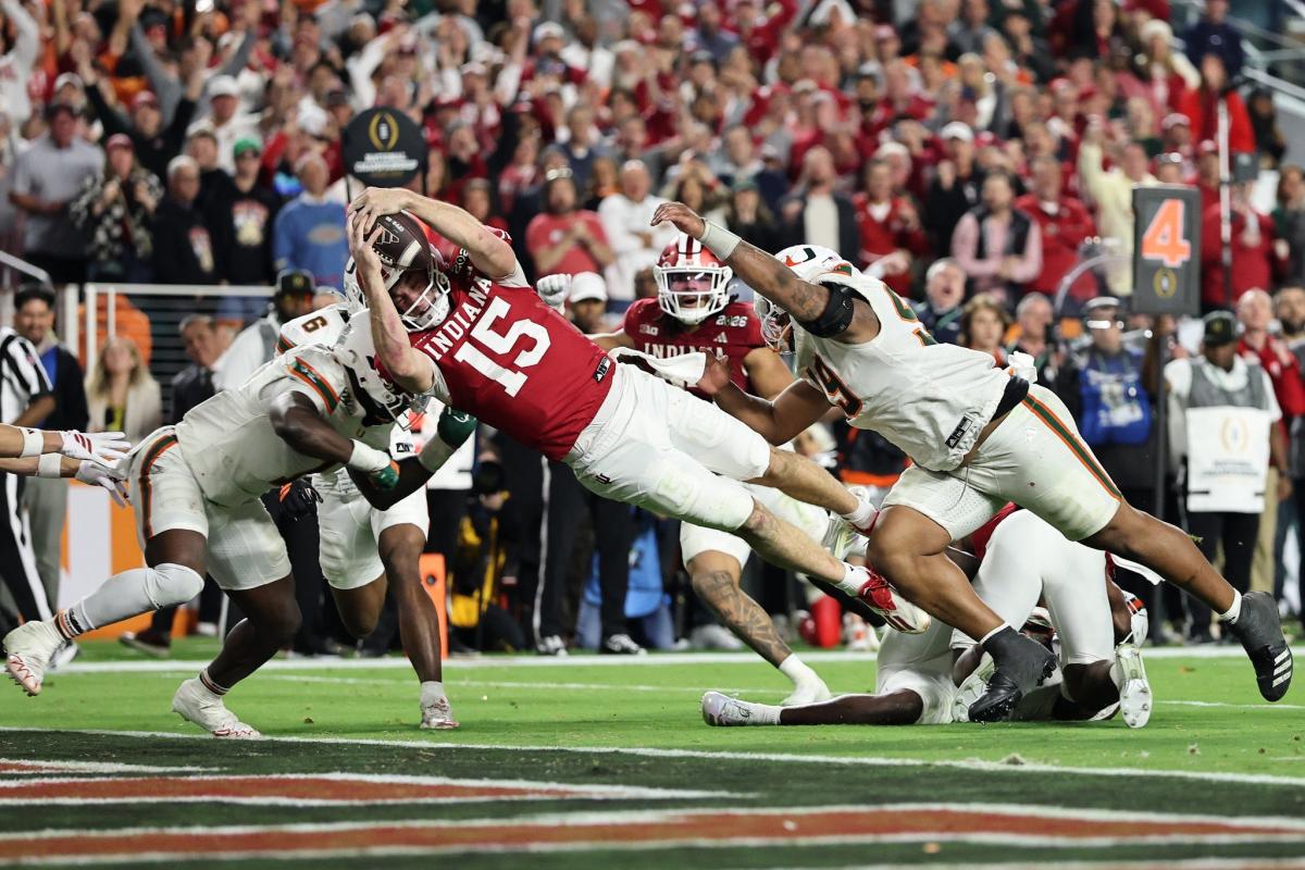 Por primera vez en la historia, Indiana Hoosiers son campeones ...